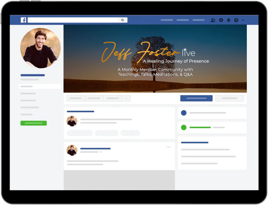 Jeff Foster Live - Jeff Foster